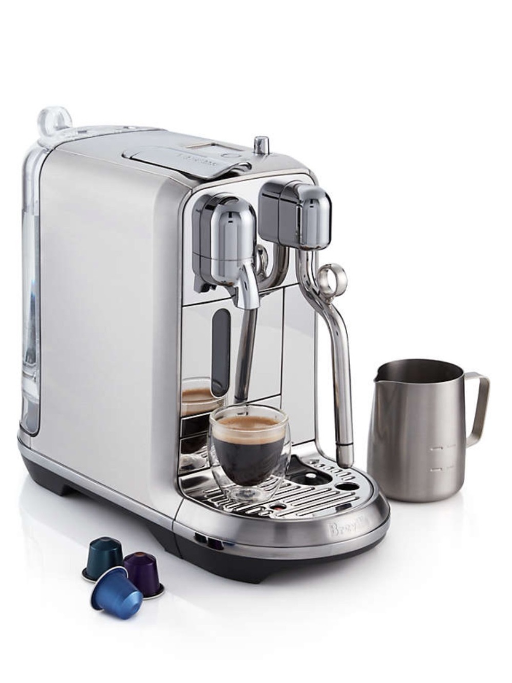 Breville | Kitchen | Breville Nespresso Creatista Silver Espresso Maker ...